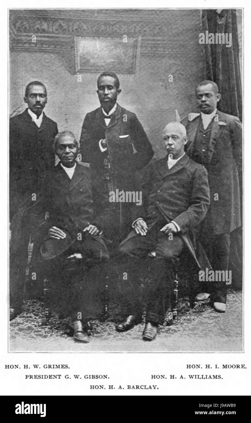 Photograph cabinet members president Black and White Stock Photos ...