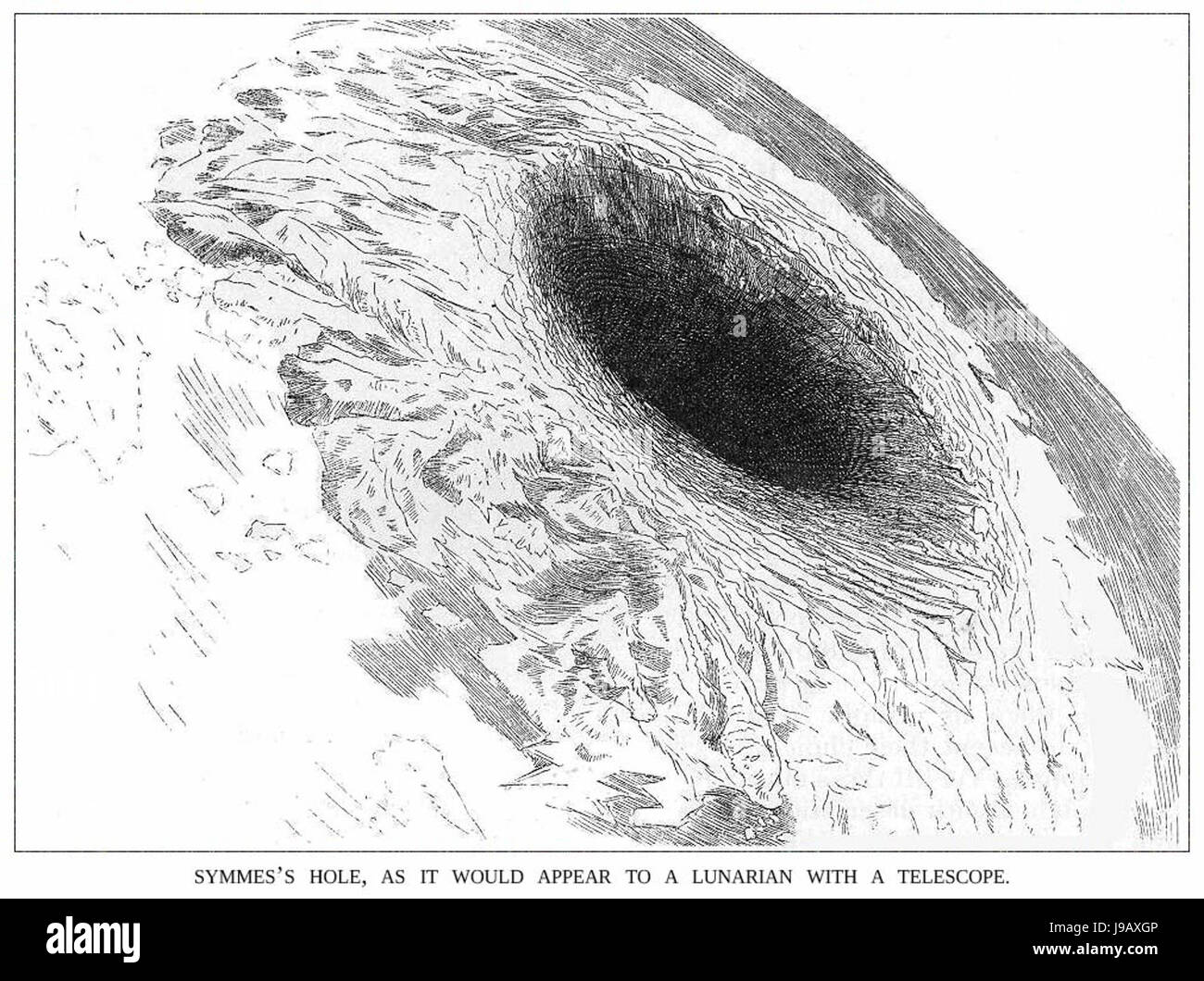 Hole feature Black and White Stock Photos & Images - Alamy