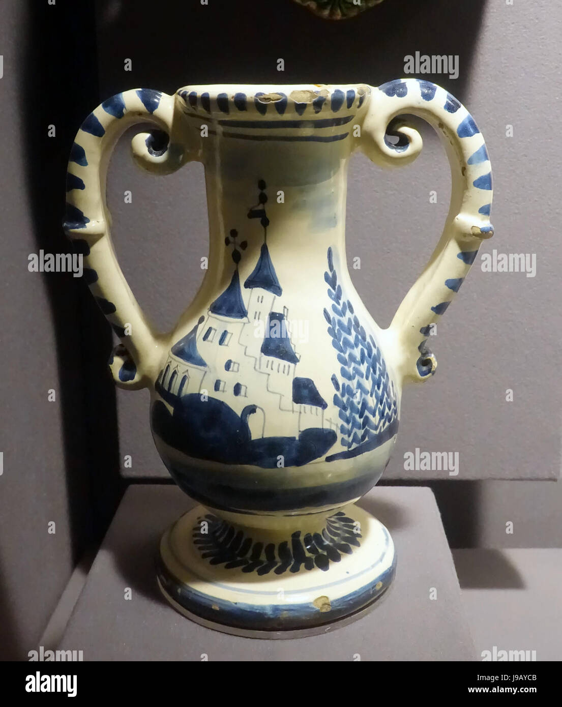 Vase, Central Europe. early 1800s, ceramic Museum of Anthropology, University of British ...