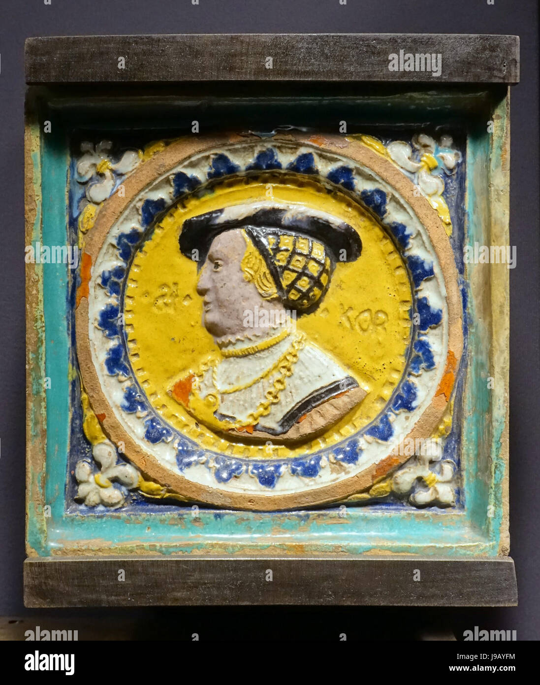 Stove tile, Austria or Germany, c. 1540, ceramic Museum of Anthropology ...
