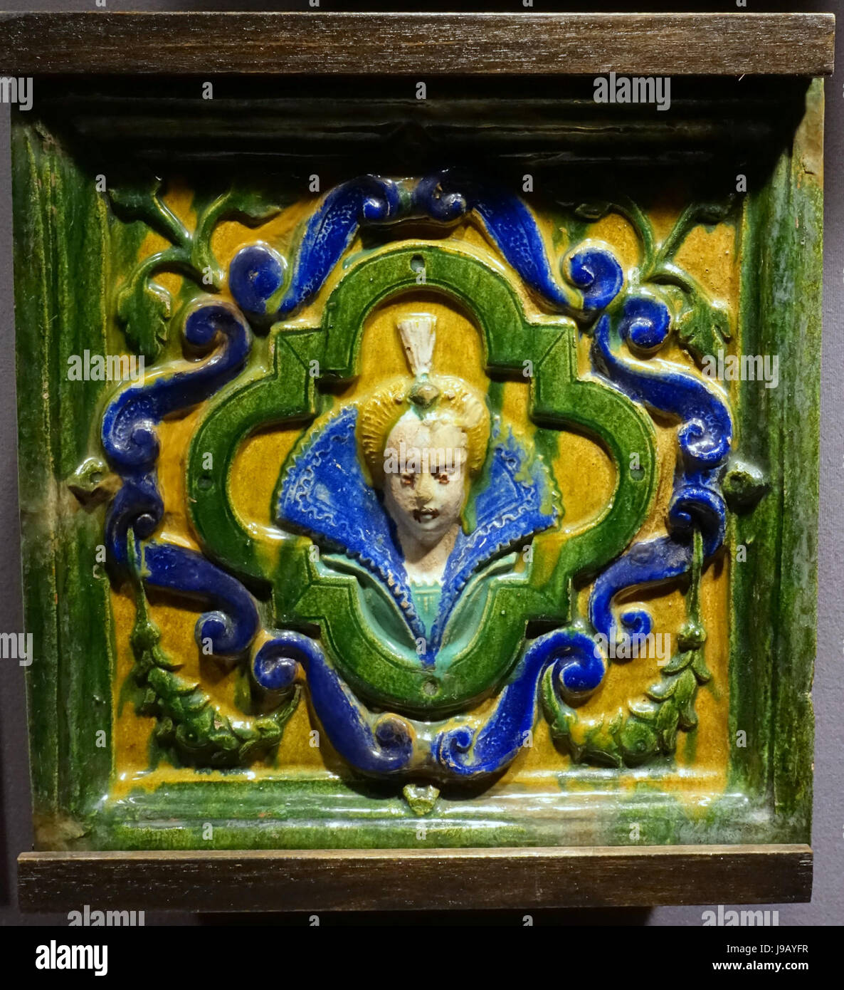 Stove tile, Austria, Styria, c. 1600, ceramic Museum of Anthropology ...