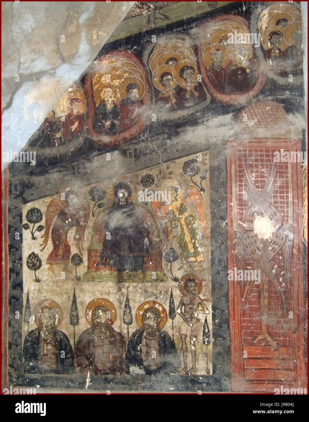 Saint Nicholas Karavida Church Fresco Paradise Stock Photo - Alamy