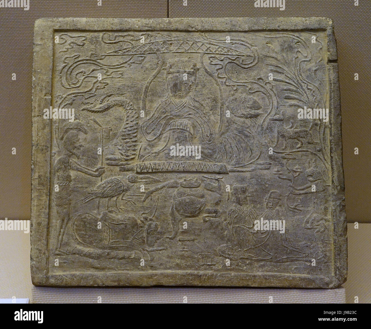 Queen of the West Heaven, China, unearthed at Xinfan, Xindu District ...