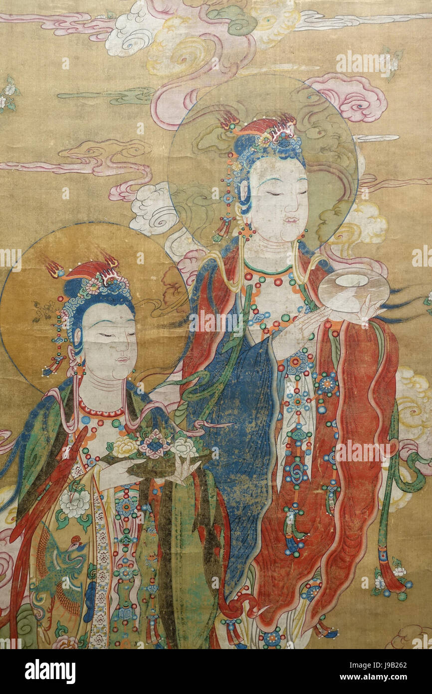 Painting, 2 of 8 Sichuan University Museum Chengdu, China DSC06230 ...