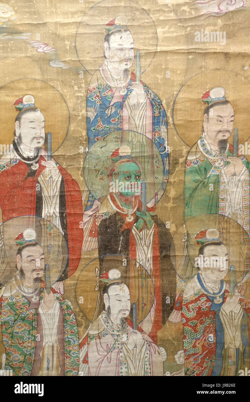 Painting, 4 of 8 Sichuan University Museum Chengdu, China DSC06233 ...