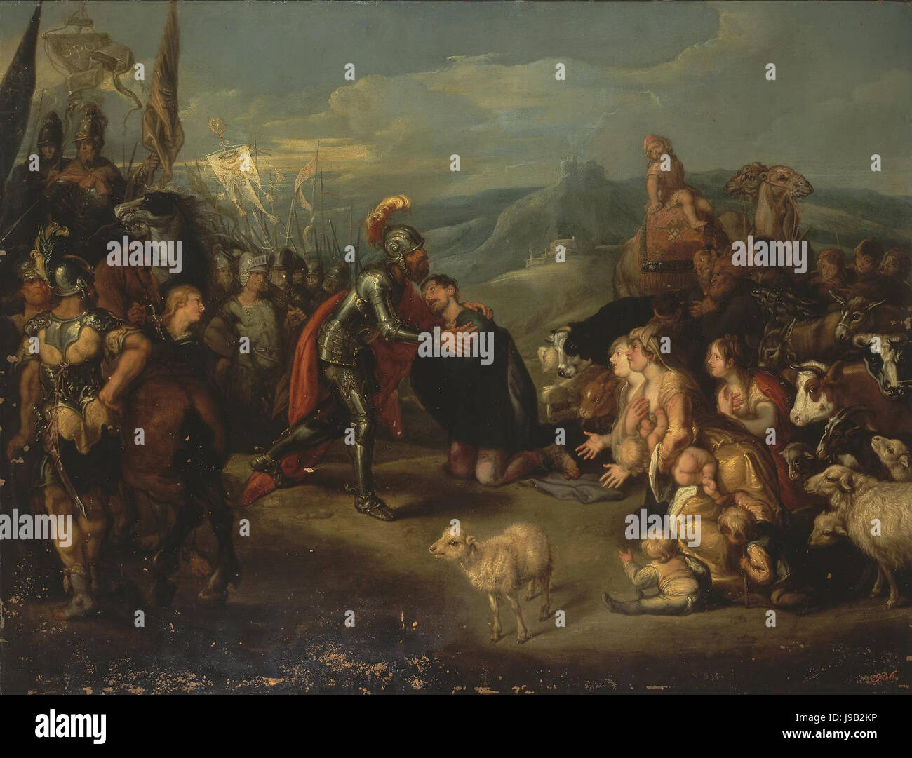 The reconciliation of esau hi-res stock photography and images - Alamy