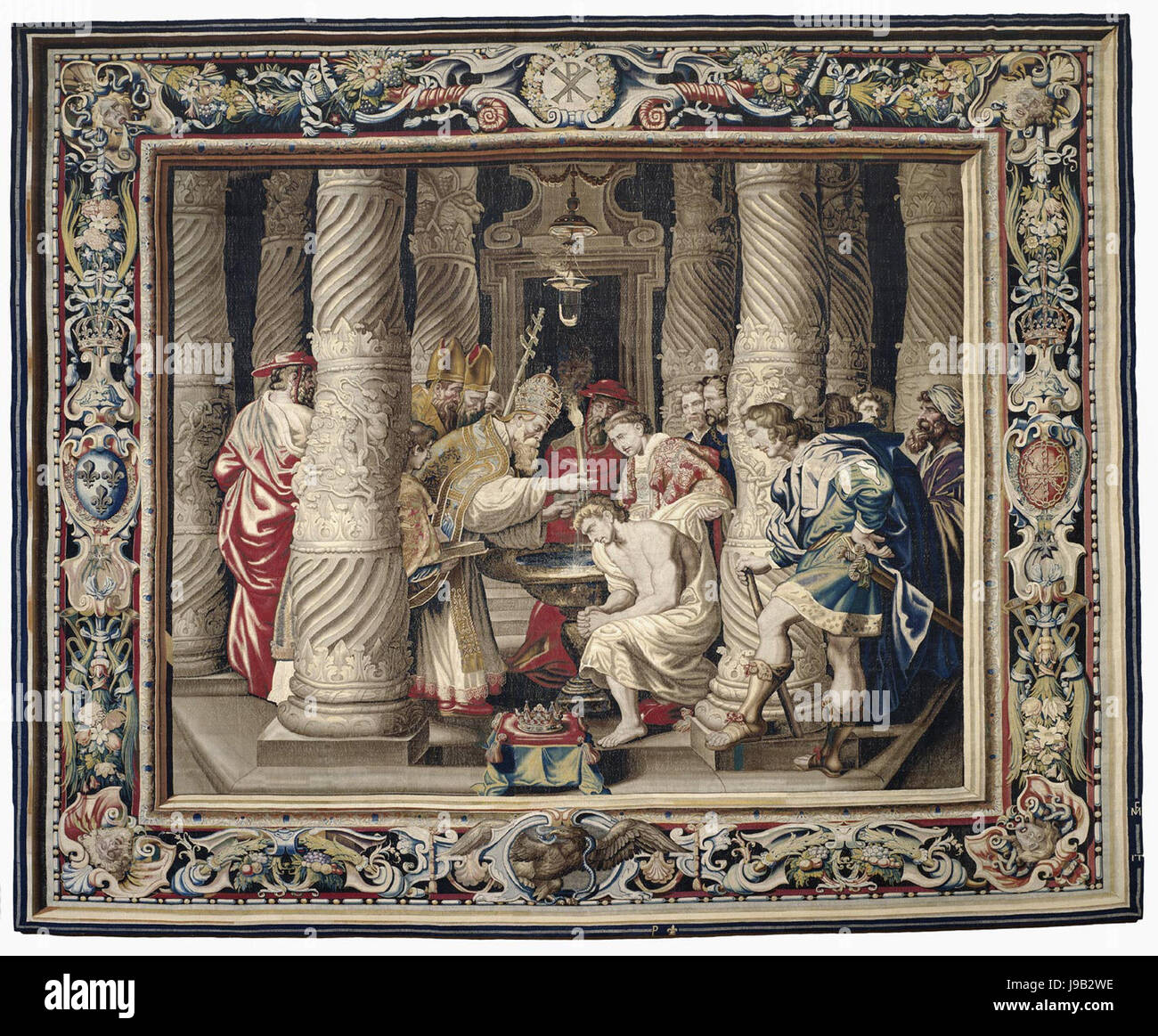 The baptism of constantine hi-res stock photography and images - Alamy