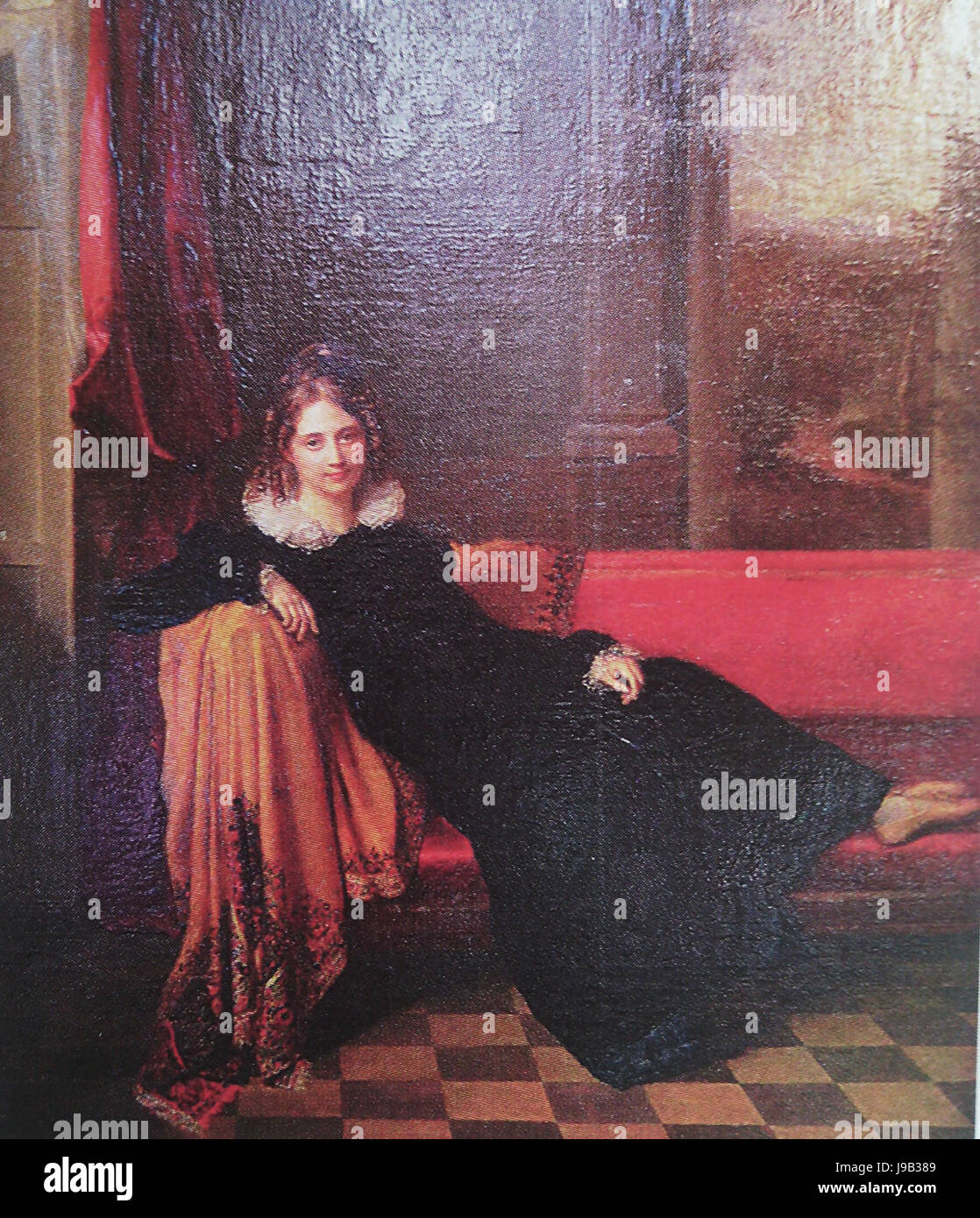 Portrait of Lady Stock Photo - Alamy