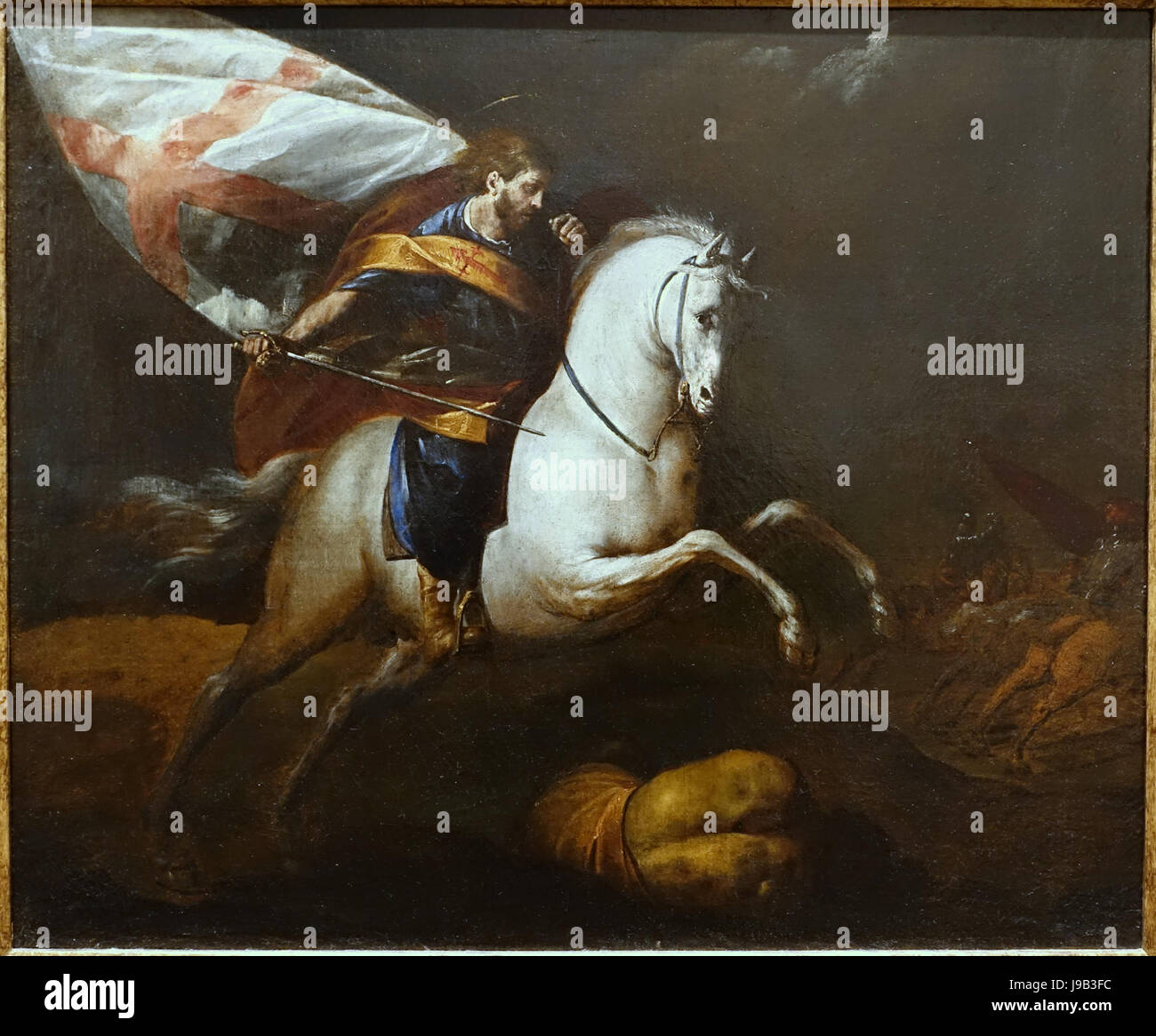 Saint James Vanquishing the Moors, by Giovanni Battista Crespi, called ...