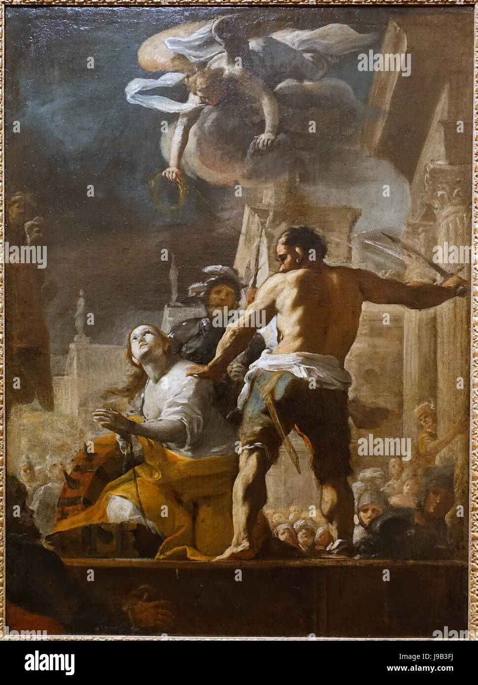 The Martyrdom of Saint Catherine, by Mattia Preti, c. 1657 1659, oil on ...