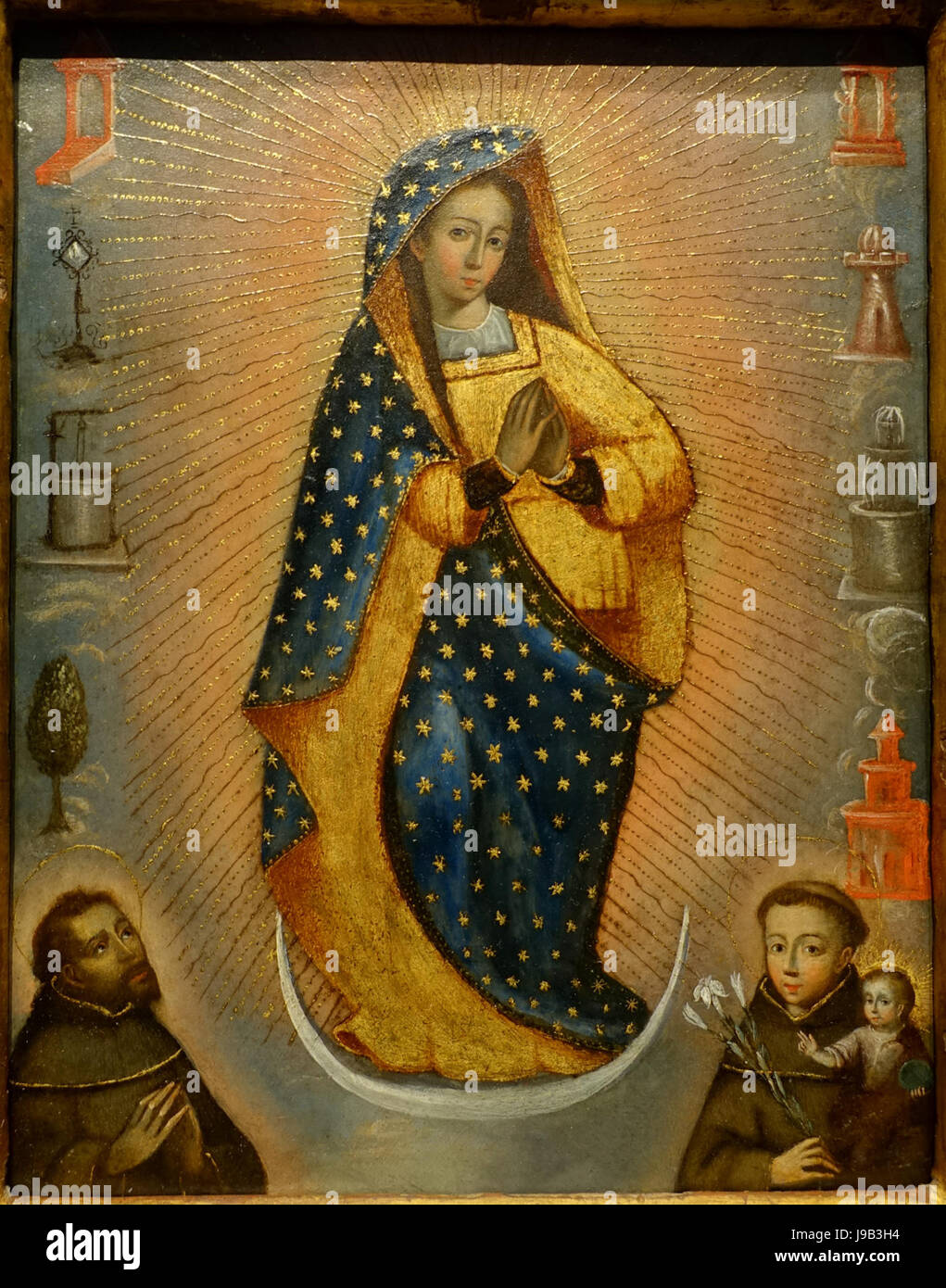 Our Lady of Miracles, artist unknown, Cuzco, Peru, 17th or 18th century ...