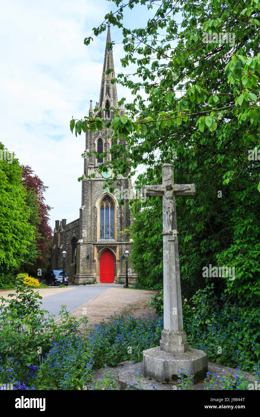 St michaels church highgate village hi-res stock photography and images ...