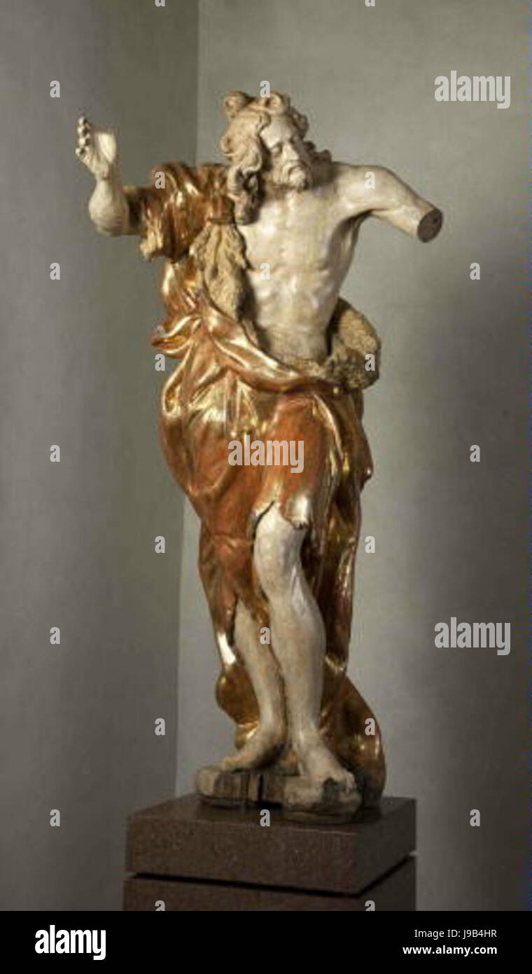 Richard Prachner 1705 1782 Sv.Jan Krtitel Stock Photo - Alamy