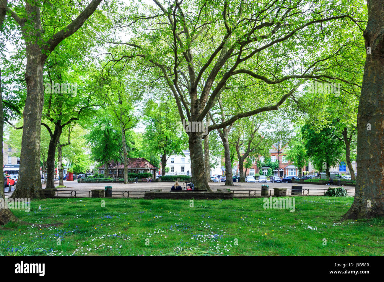 Pond Square, Highgate, London, UK Stock Photo - Alamy