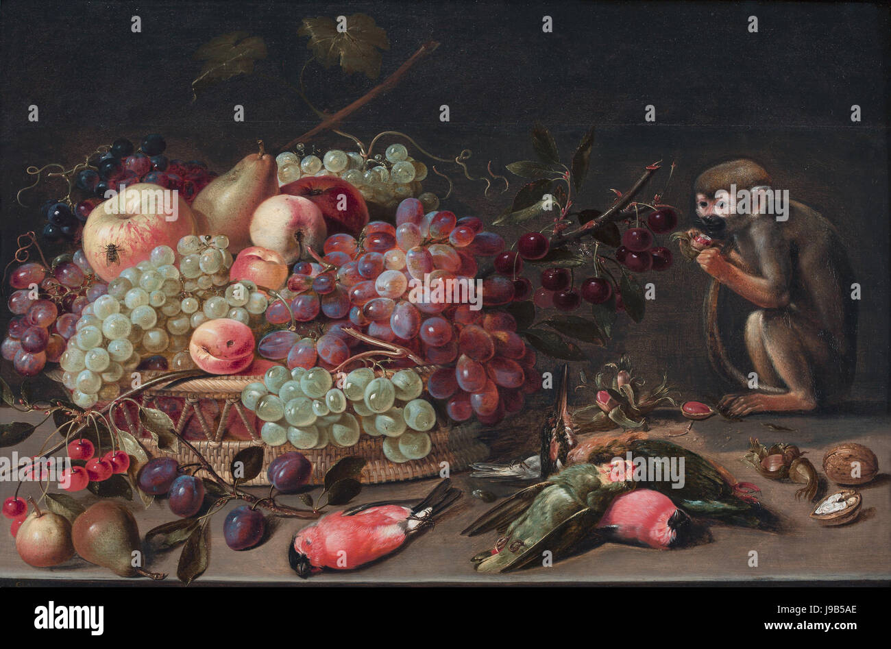 Still life with figures 17th century hi-res stock photography and ...