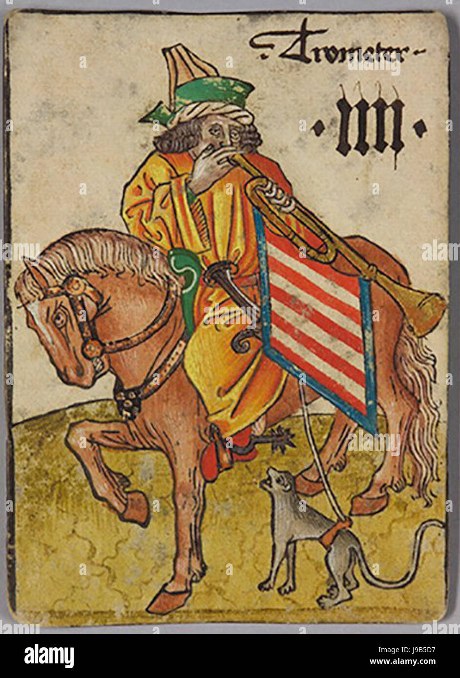 Medieval trumpeter hi-res stock photography and images - Alamy