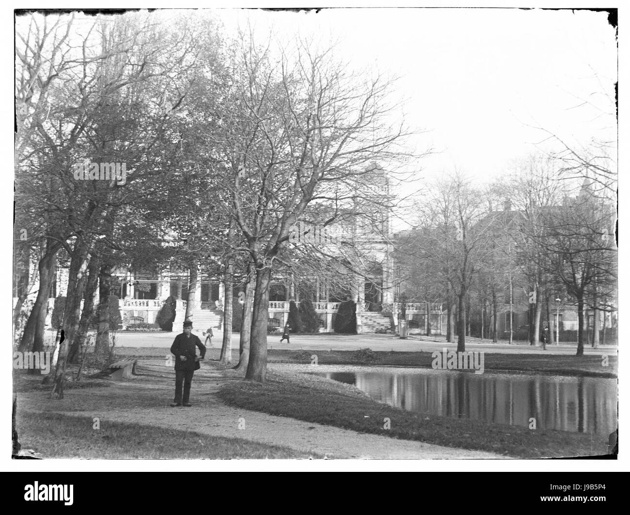 Vondelpark, Palviljoen, 1895 11 13 (max res Stock Photo - Alamy