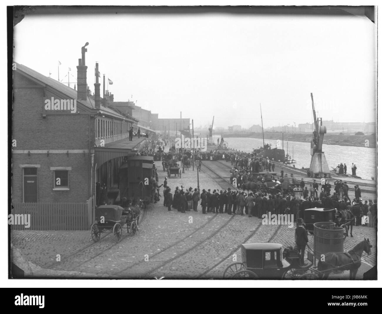 Oostelijke Handelskade, foto 4 Jacob Olie (max res Stock Photo - Alamy