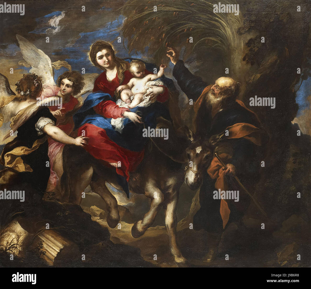 Flight joseph mary jesus egypt hi-res stock photography and images - Alamy