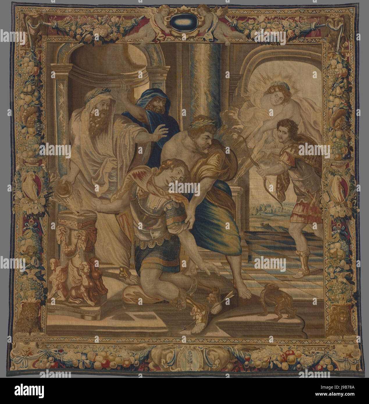 Achilles death hi-res stock photography and images - Alamy