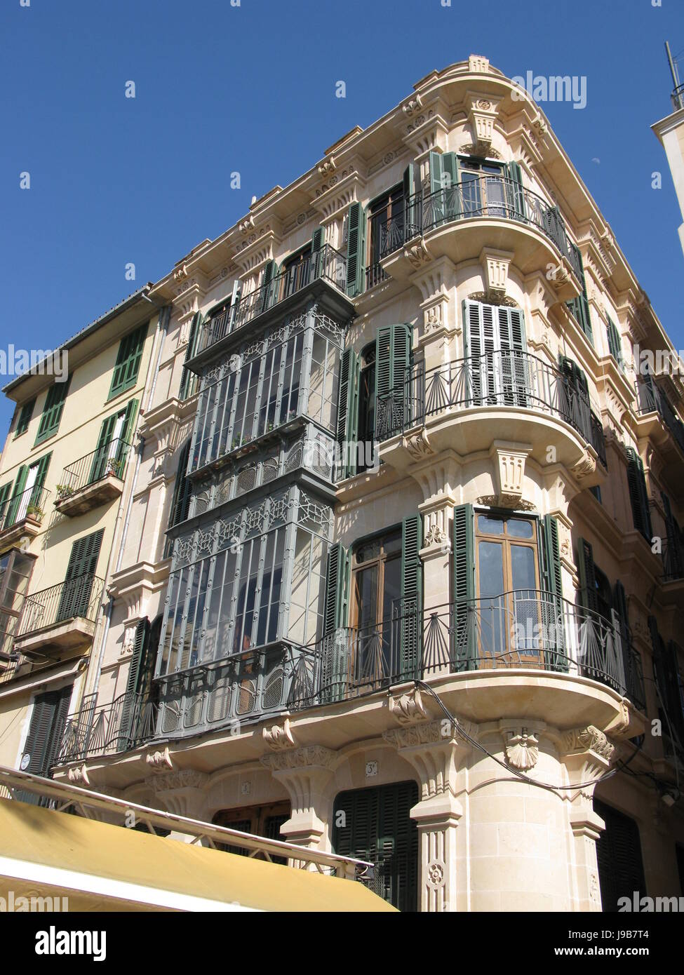 architecture in palma Stock Photo - Alamy