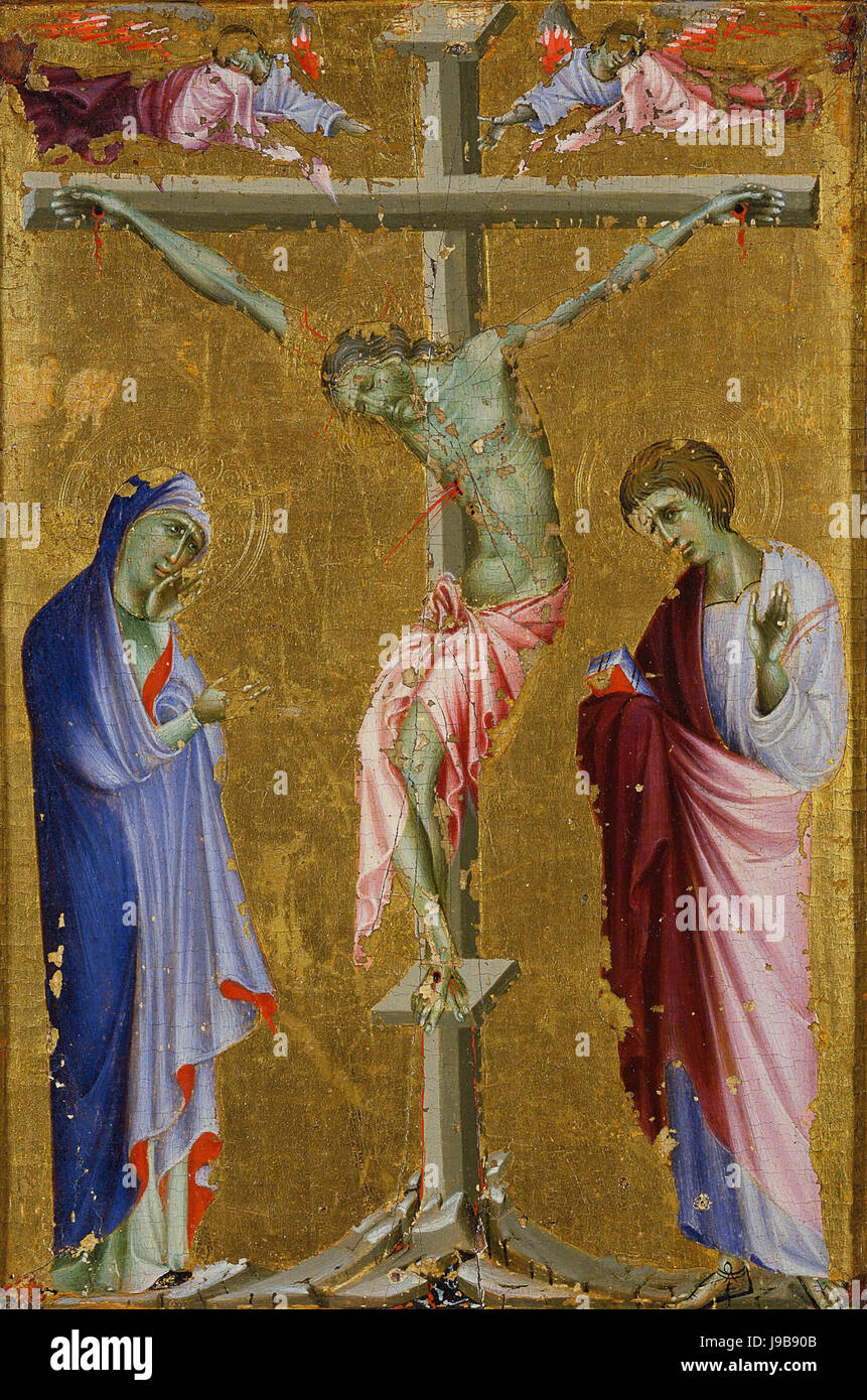 Medieval iconography christ crucifixion hi-res stock photography and ...