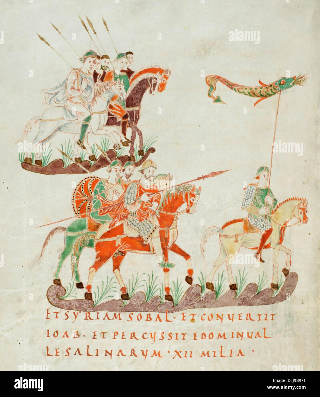 Psalterium aureum 140 Ioab Stock Photo - Alamy