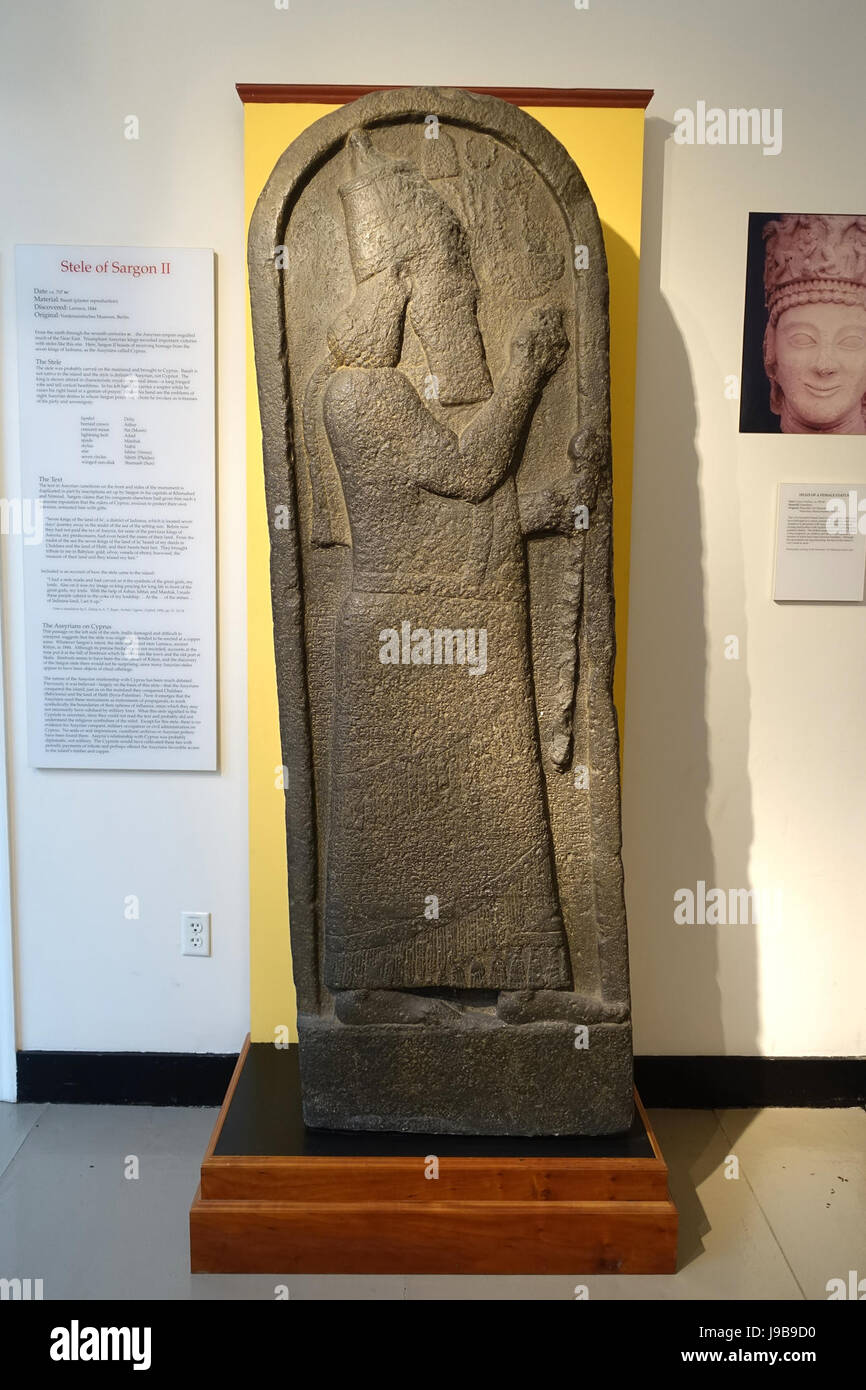 The sargon stele hi-res stock photography and images - Alamy