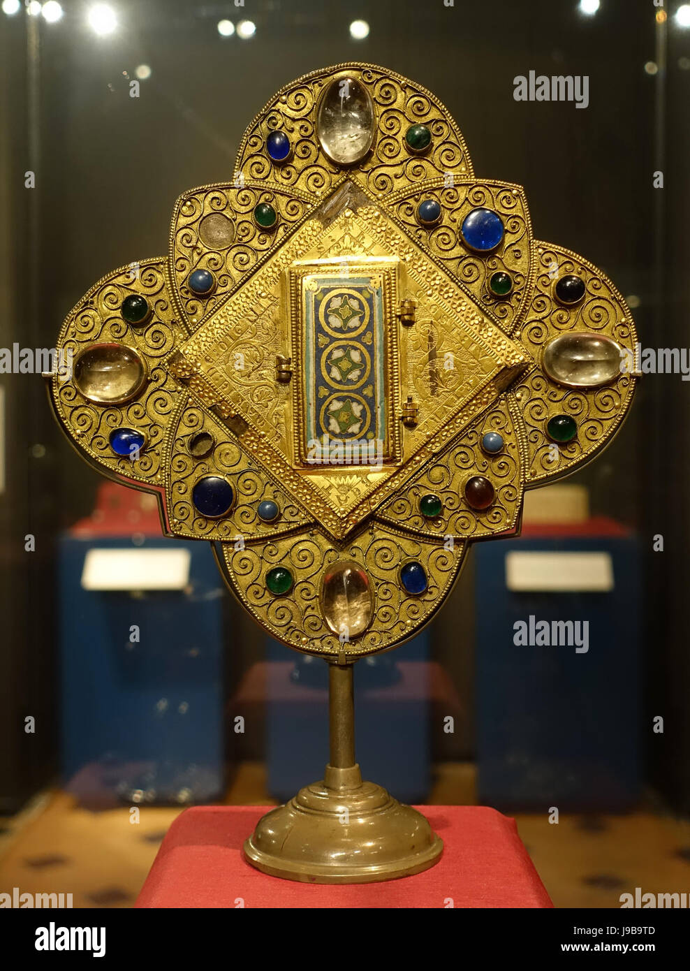 Reliquary phylactery with a finger of Marie d'Oignes, by Hugo de ...