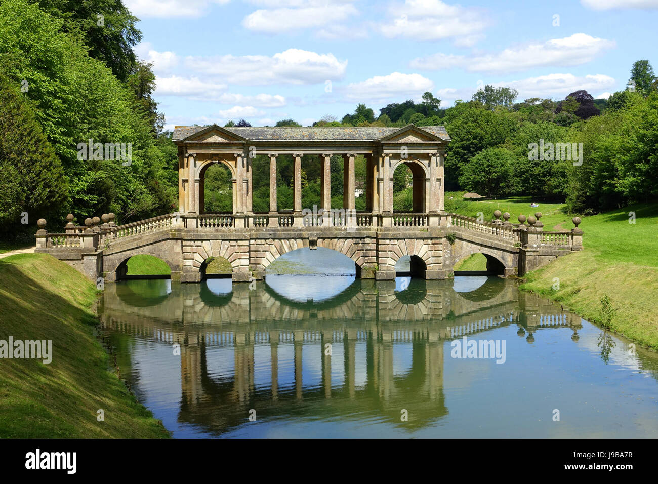 Palladian Bridge Prior Park Bath, England DSC09785 Stock Photo - Alamy