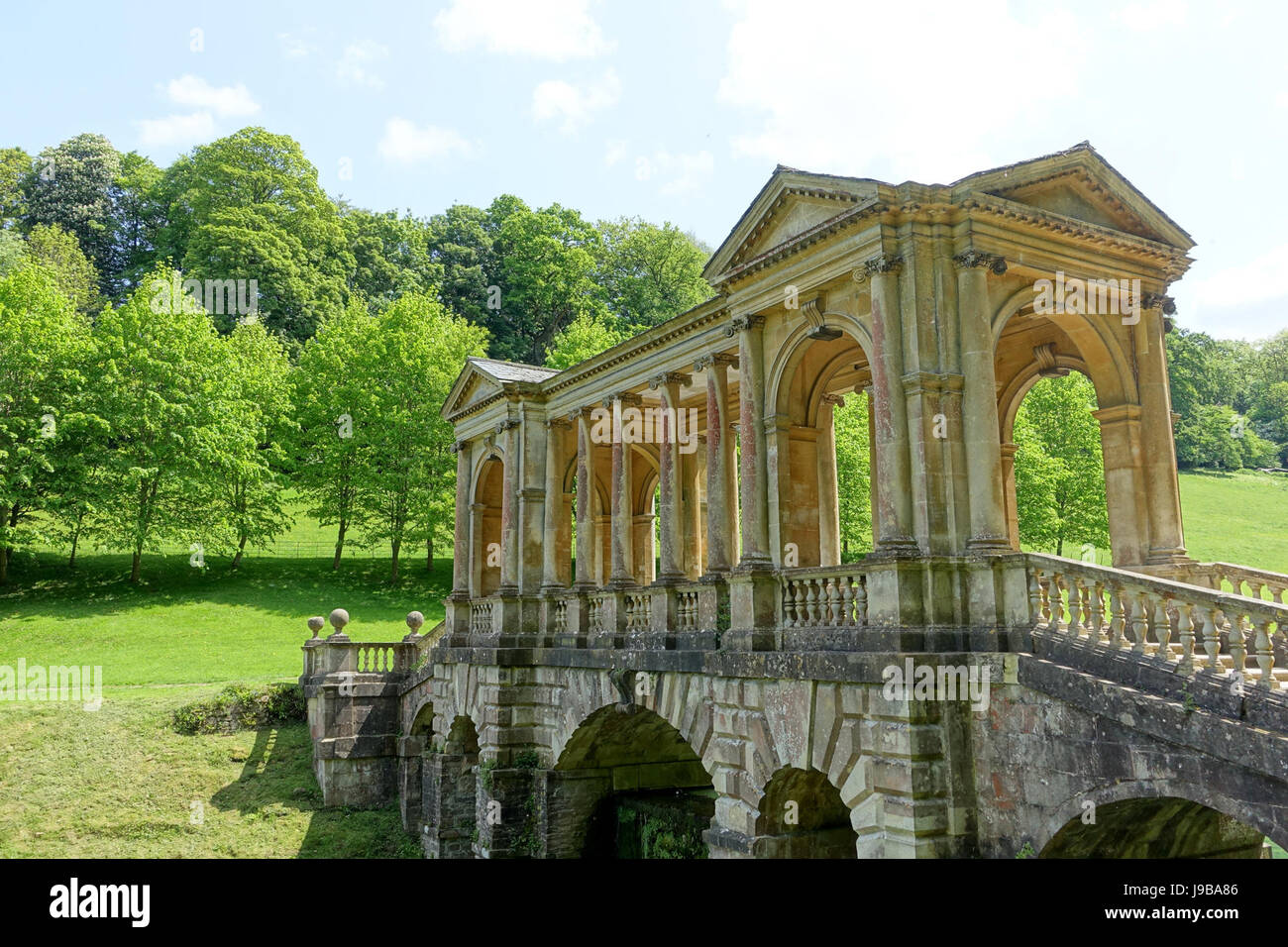 Palladian Bridge Prior Park Bath, England DSC09825 Stock Photo - Alamy