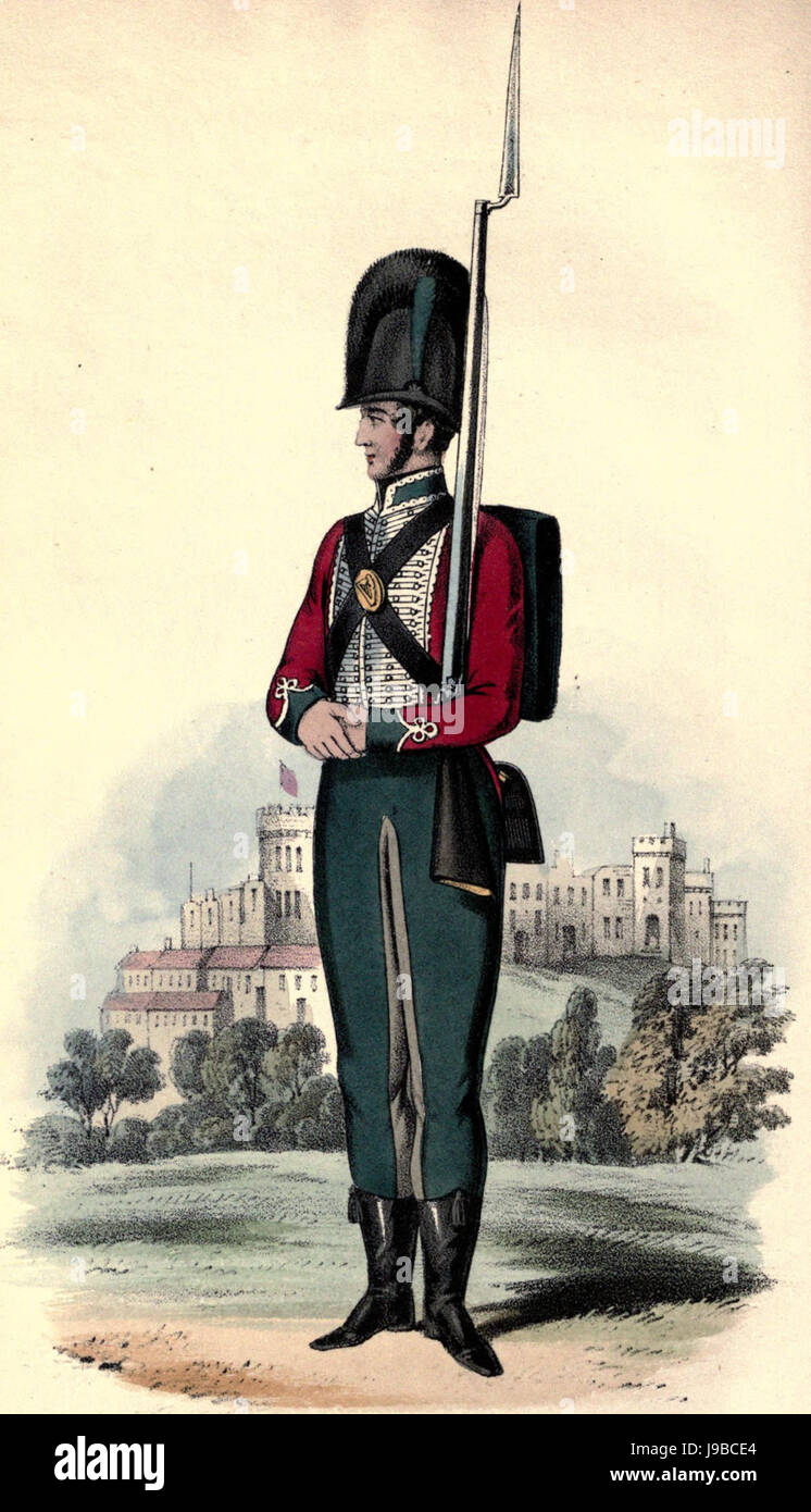 87th Foot uniform Stock Photo - Alamy