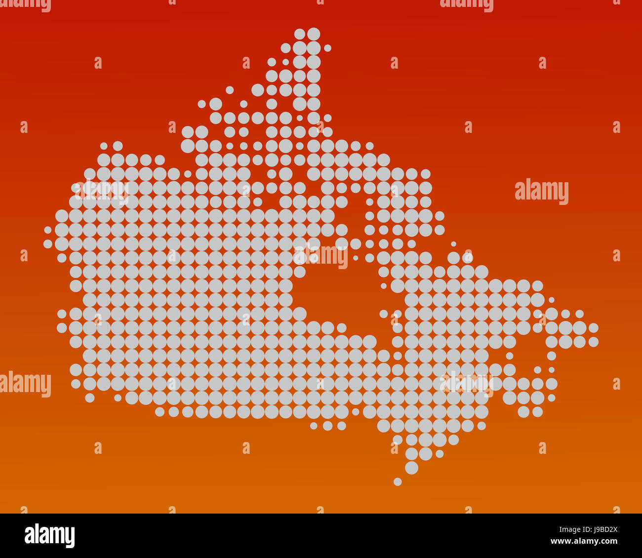 america, illustration, canada, circle, card, spotted, dot, north ...