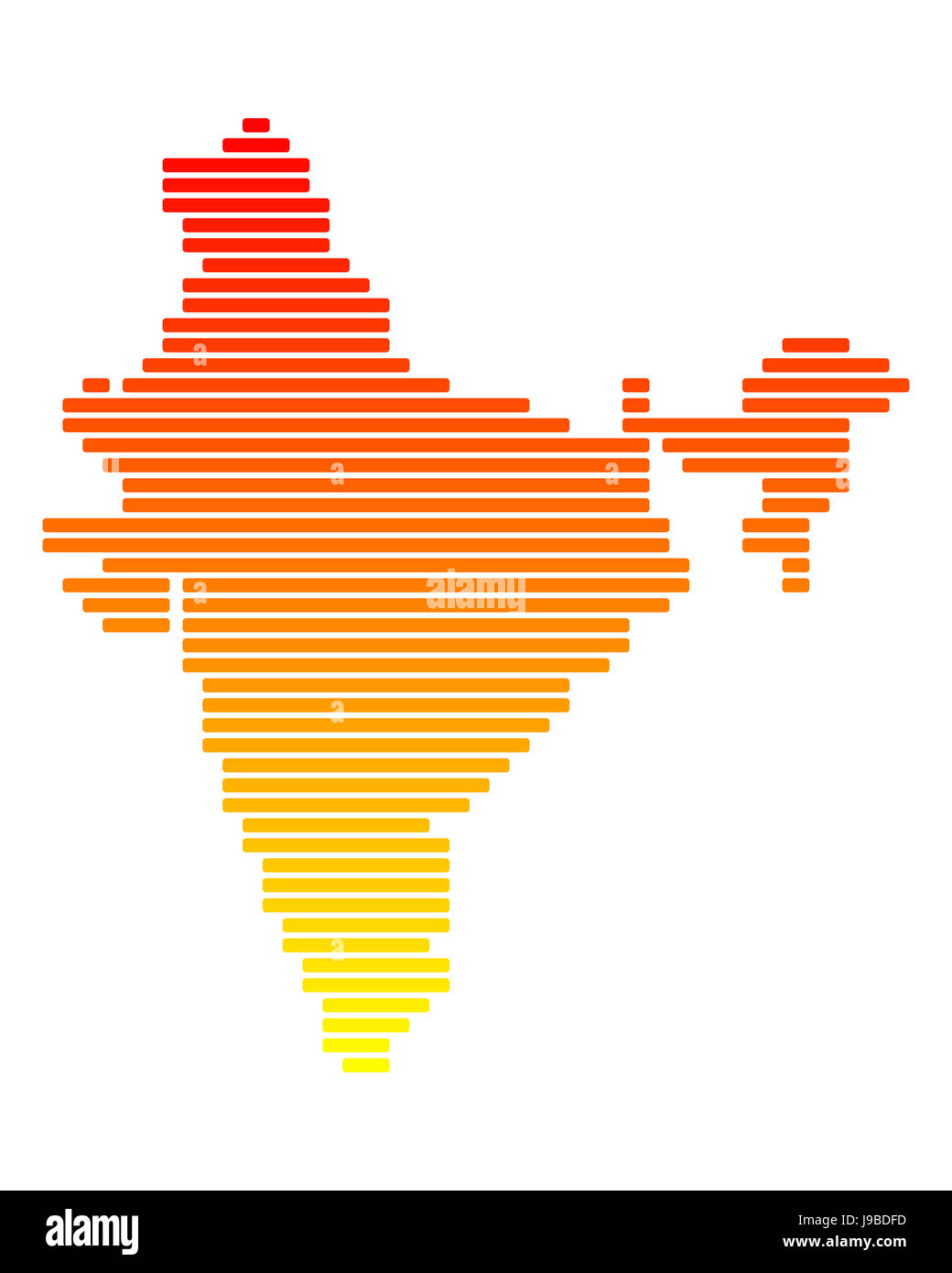 india, lines, illustration, card, raster, orange, lined, design ...