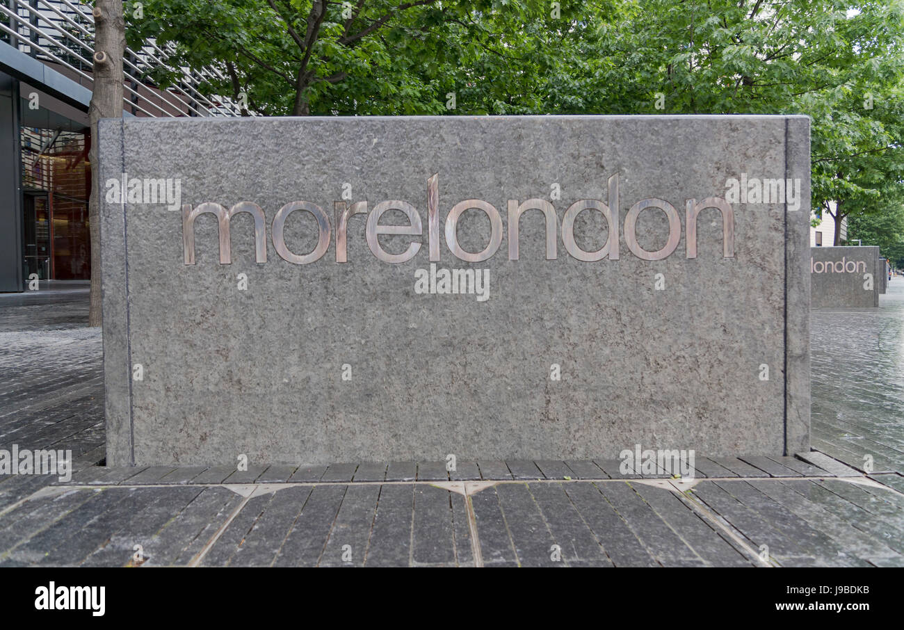 More London is a development on the south bank of the River Thames ...