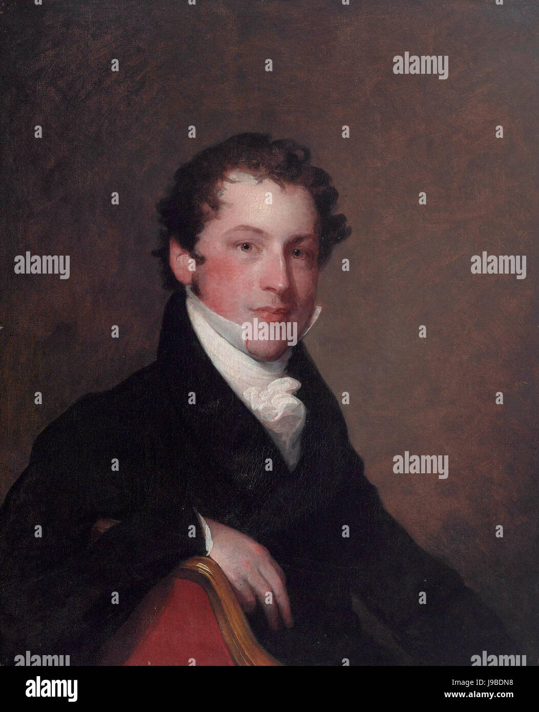 Samuel Atkins Eliot, by Gilbert Stuart Stock Photo - Alamy