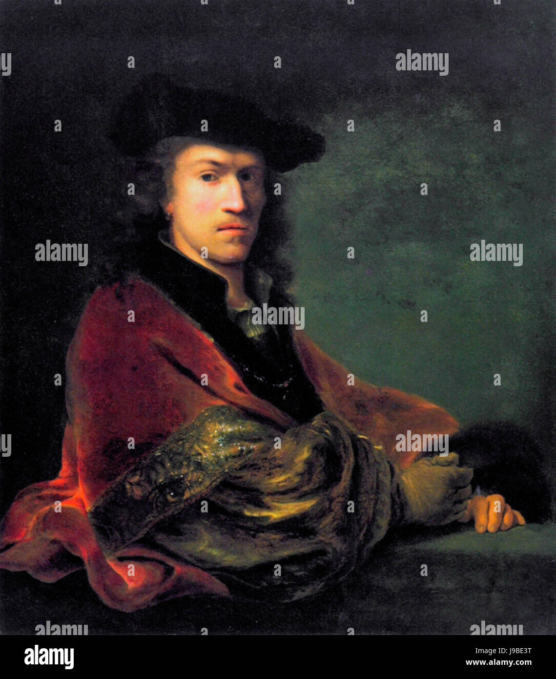 Self portrait, by Ferdinand Bol Stock Photo - Alamy