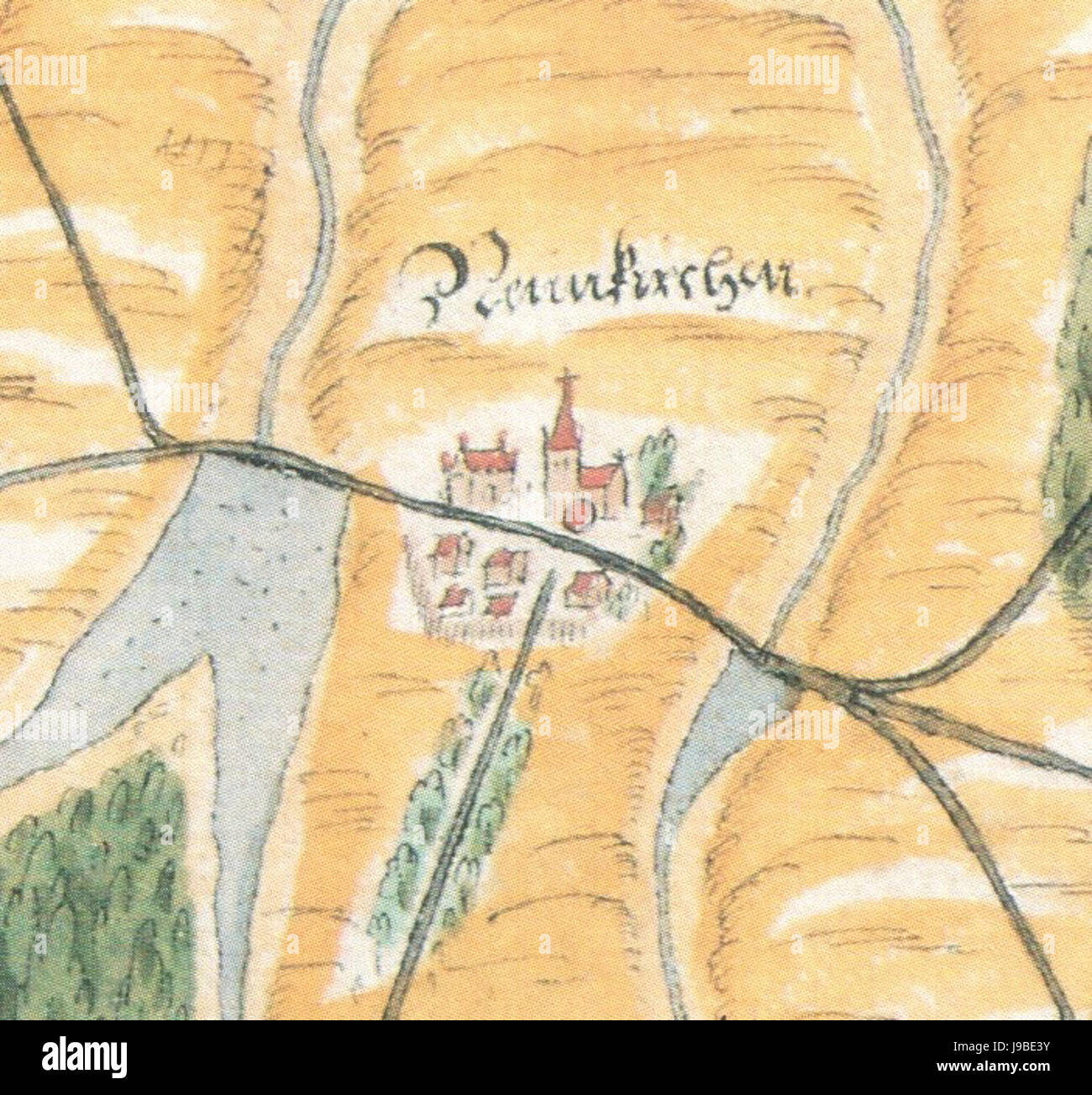 Neunkirchen map hi-res stock photography and images - Alamy