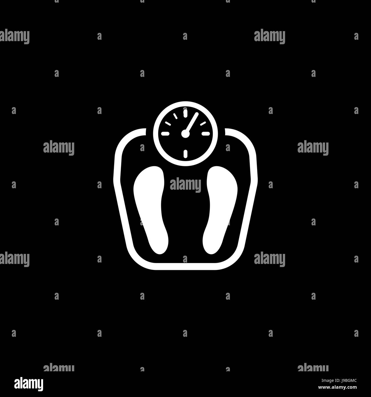 Weight Management Icon. Flat Design Stock Vector Image & Art - Alamy