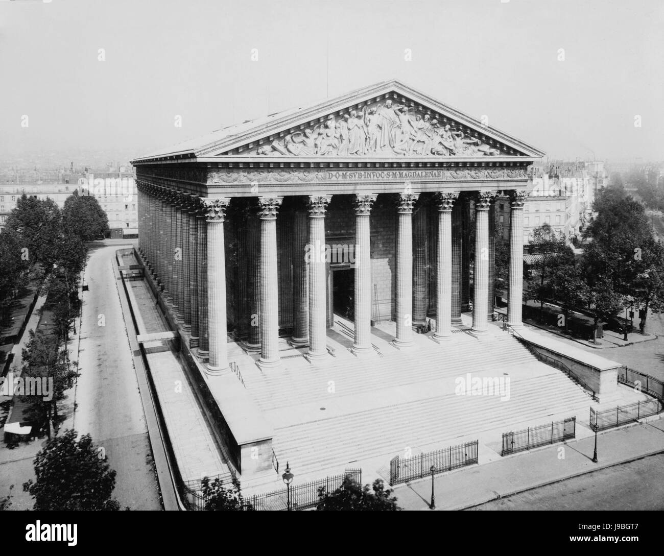 Paris france madeleine french Black and White Stock Photos & Images - Alamy