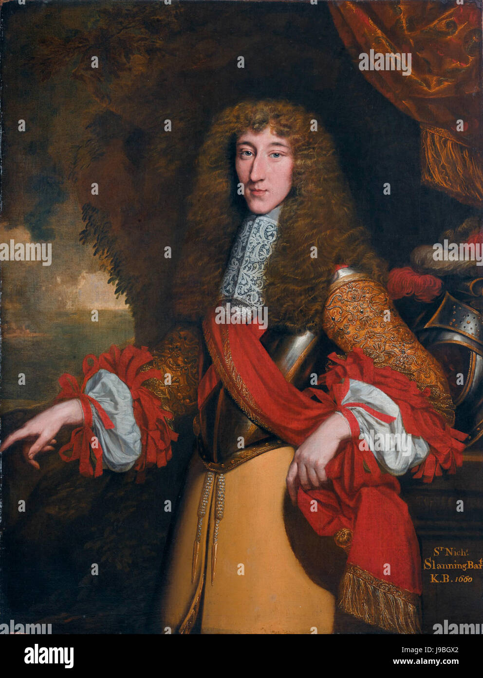 Nicholas Slaning, by follower of David Scougall Stock Photo - Alamy