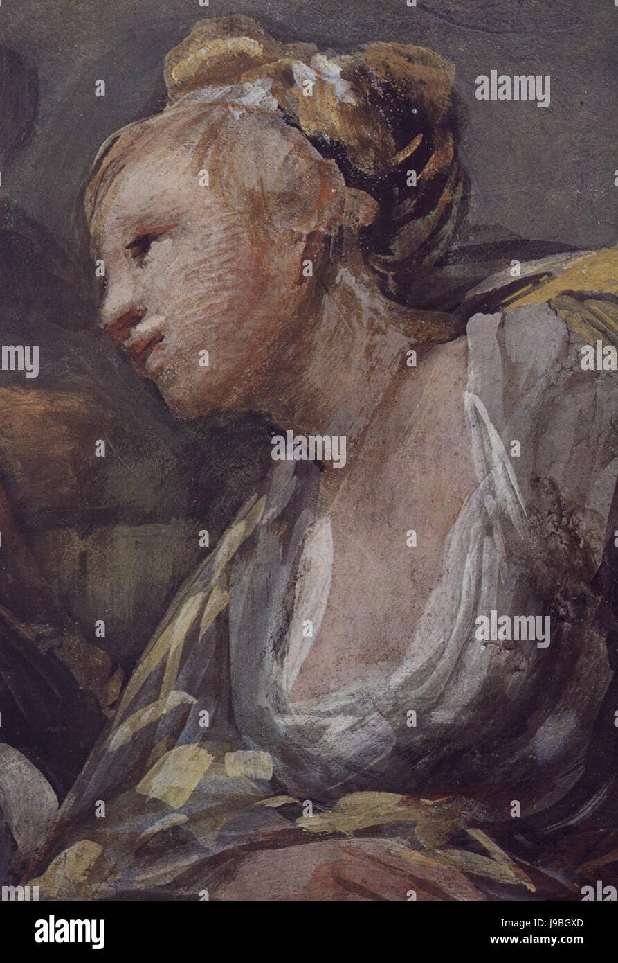 San Antonio de la Florida fresco, Francisco de Goya (detail 2 Stock ...