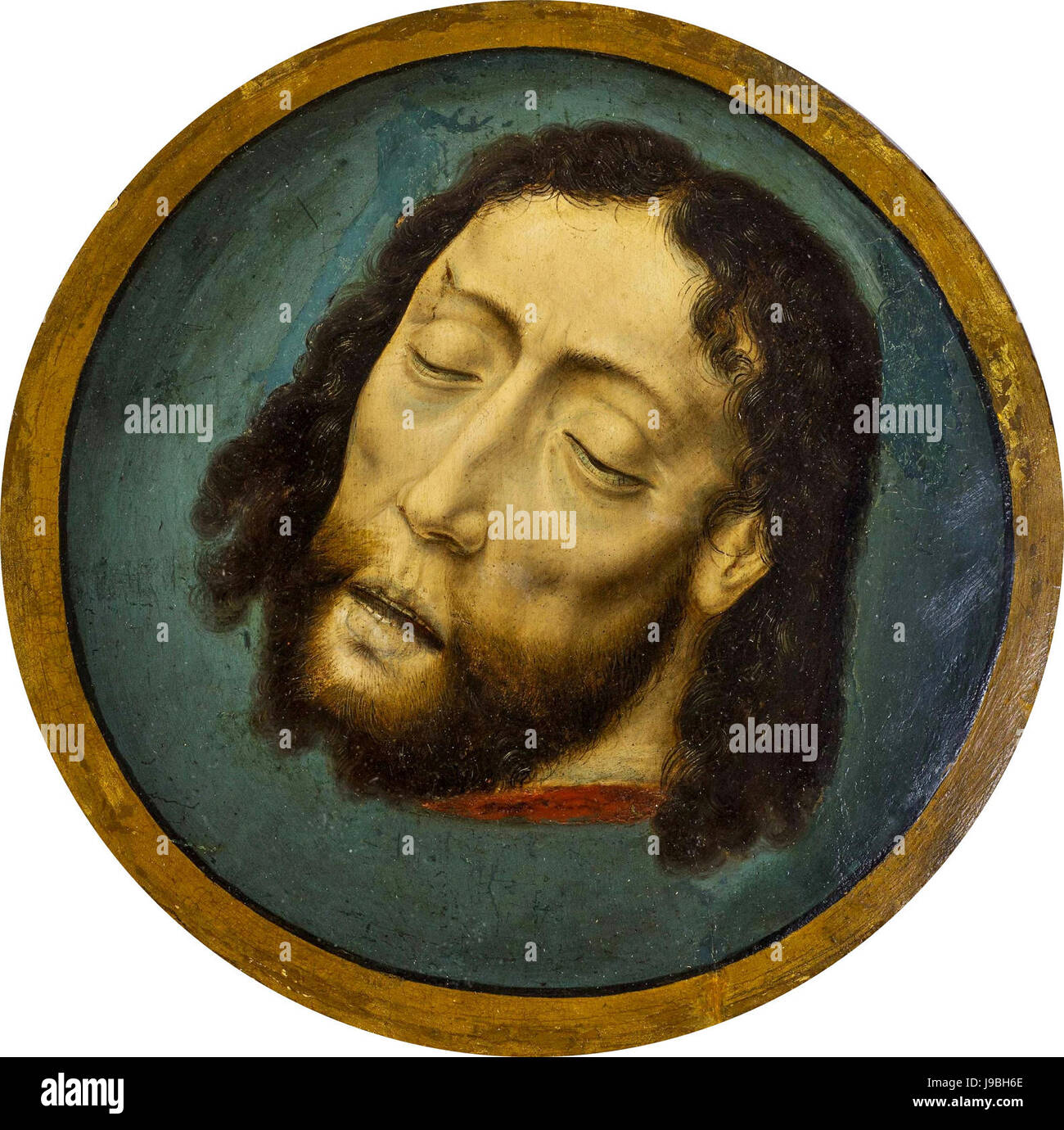 Head of the st john the baptist hi-res stock photography and images - Alamy