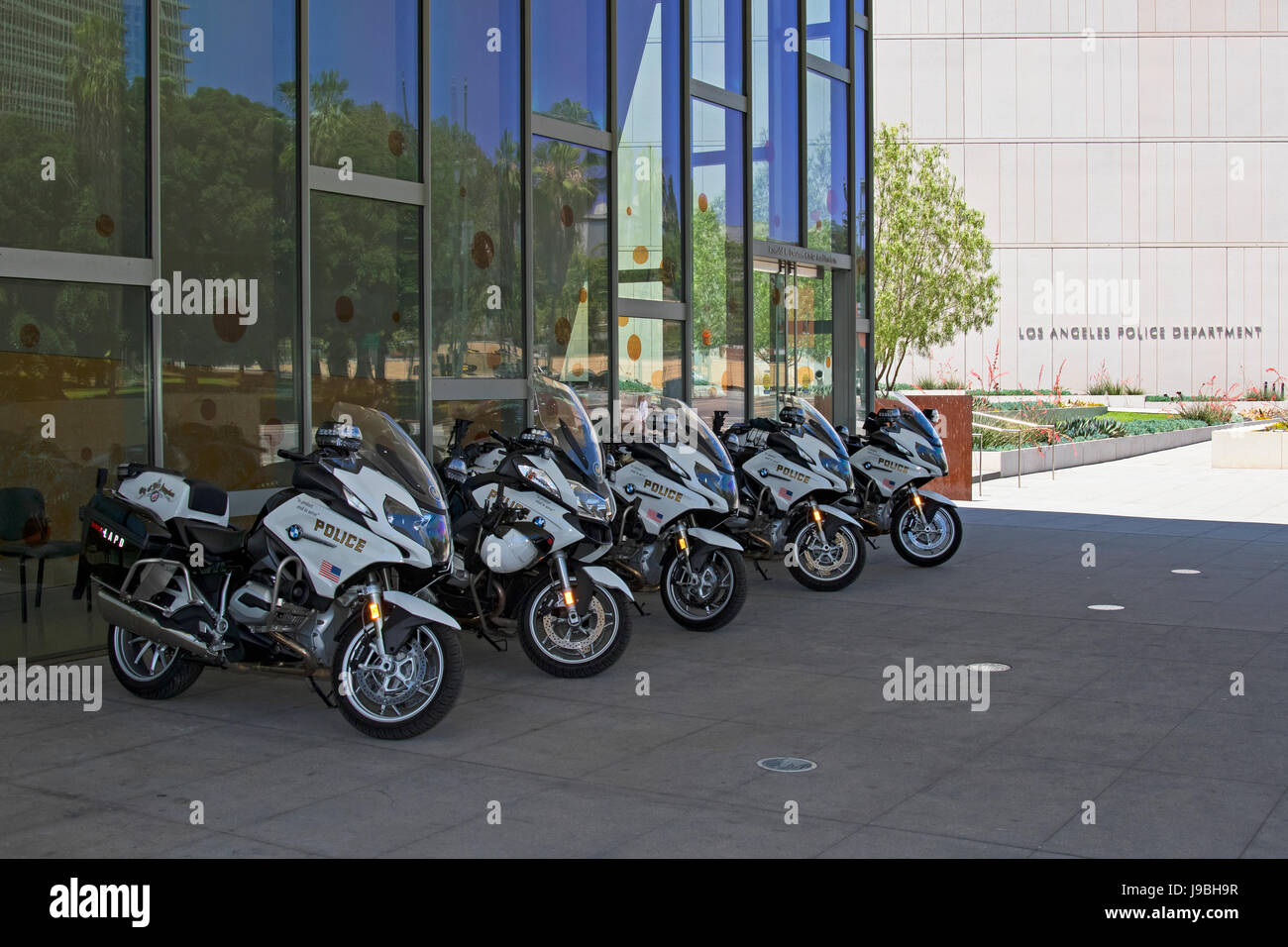 Los Angeles Police Department downtown Stock Photo - Alamy