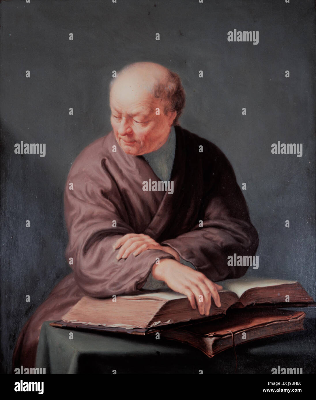 Willem van Mieris (1662 1747), by Frans van Mieris (II Stock Photo - Alamy