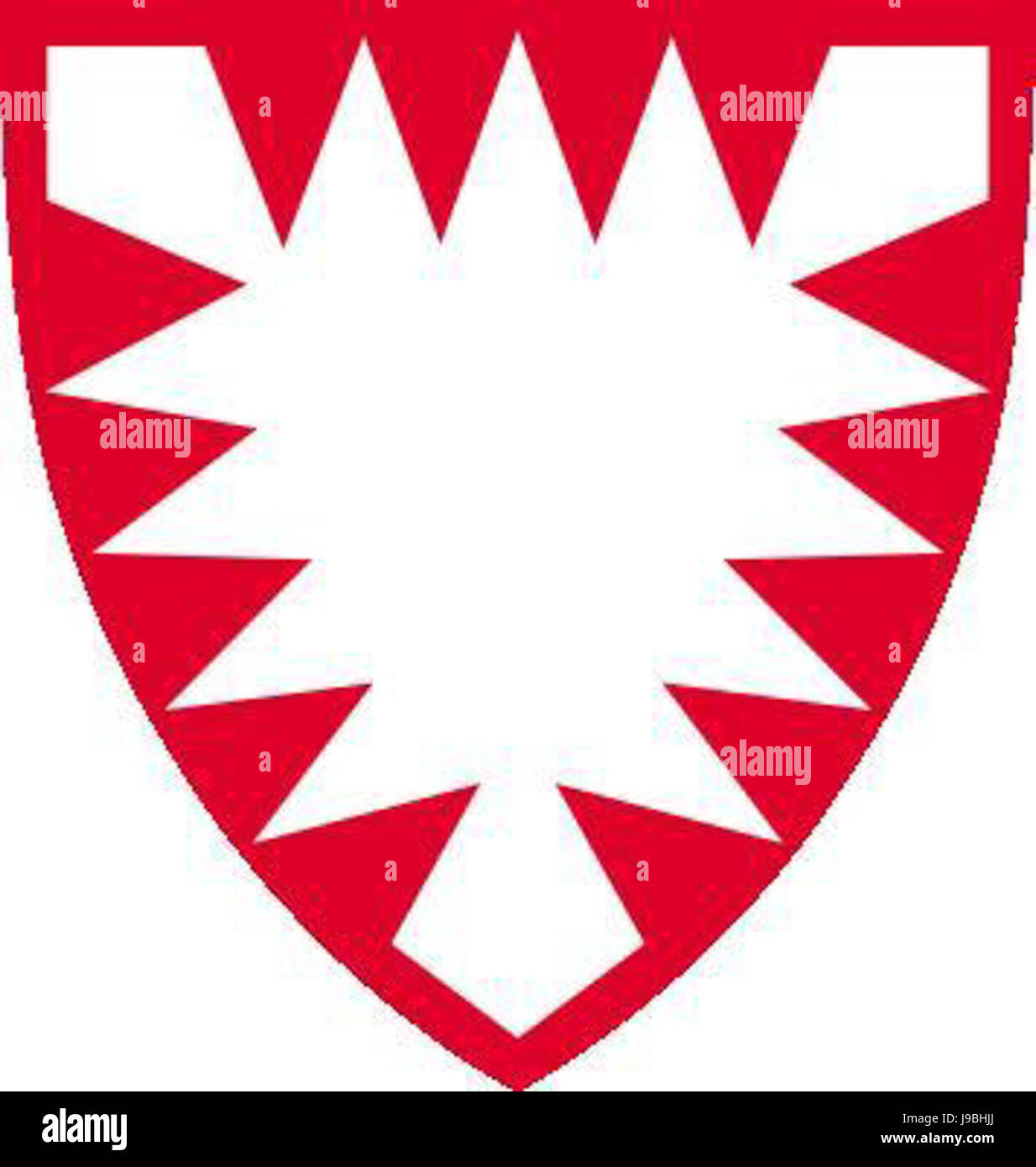 Schaumburg Holstein Nesselblatt Wappen coat of arms Stock Photo - Alamy