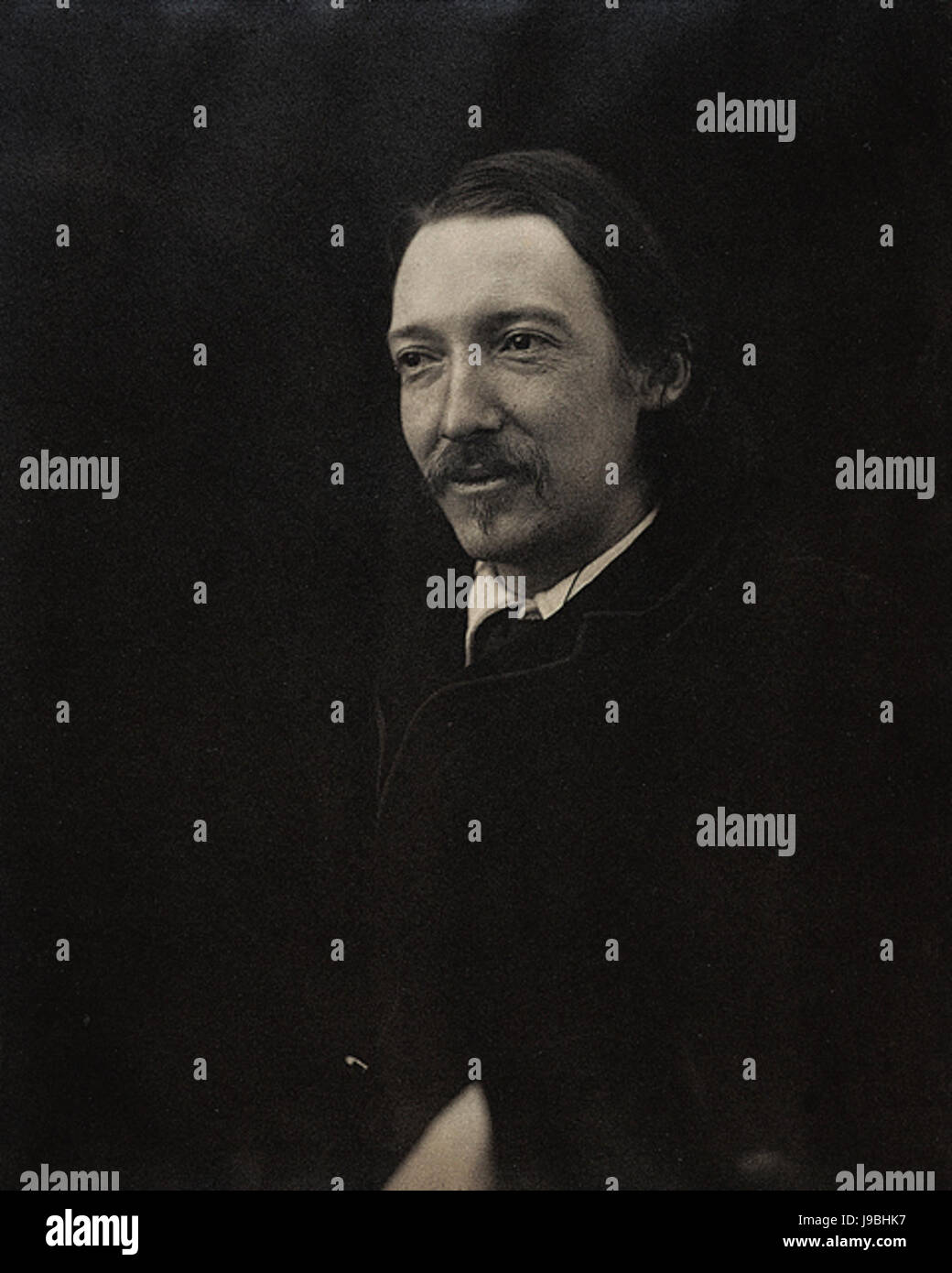 Robert Louis StevensonJune 1885 Stock Photo - Alamy