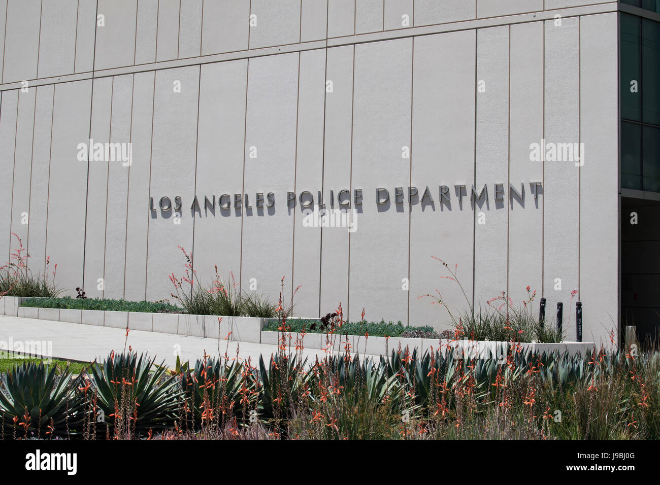 Los Angeles Police Department downtown Stock Photo - Alamy