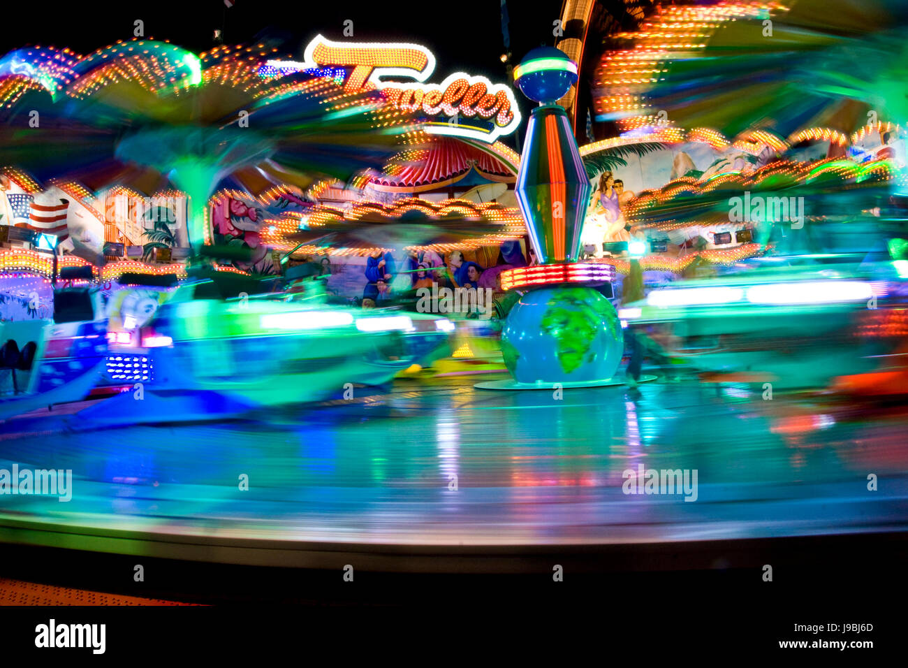 night, nighttime, night photograph, parish fair, folk festival, ferris ...