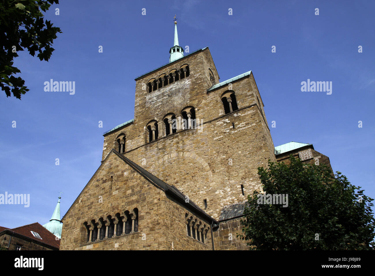 the minden cathedral Stock Photo - Alamy